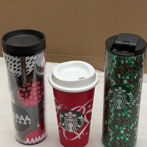 Starbucks | Dining | Starbucks Tumbler And Cup Set | Poshmark